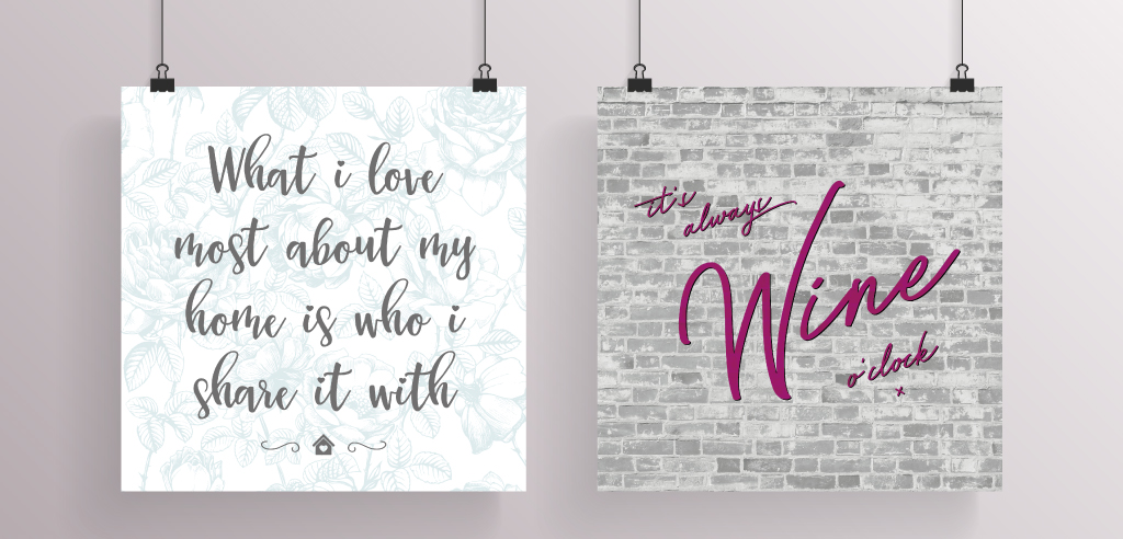 Being creative at home using inspirational quotes | Blog | Factor 3